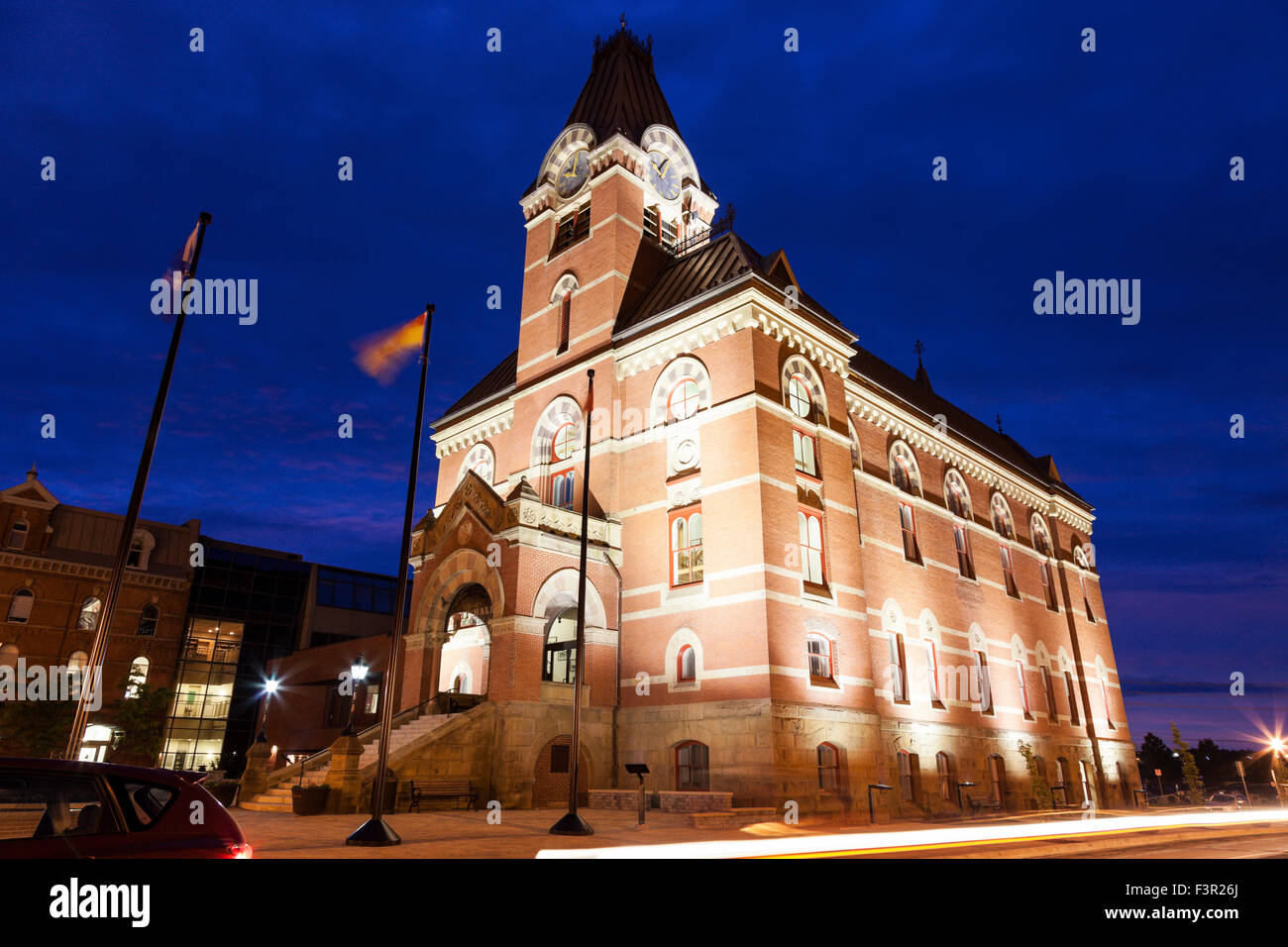 Canada new brunswick fredericton city hi-res stock photography and ...