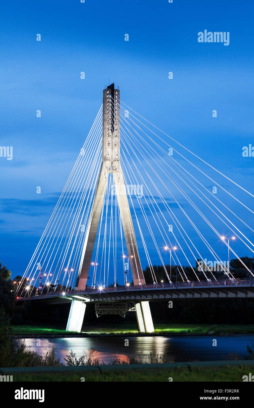 Poland blue bridge hi-res stock photography and images - Alamy