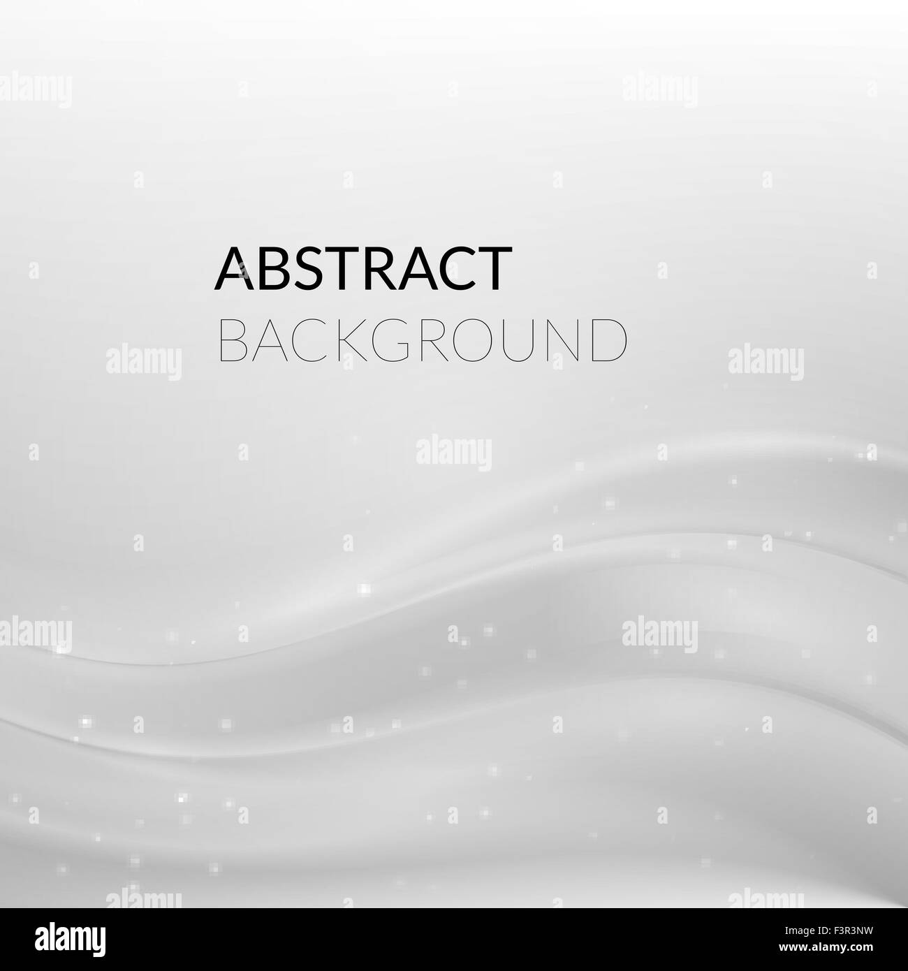 Abstract white silver background with smooth lines Stock Vector Image ...