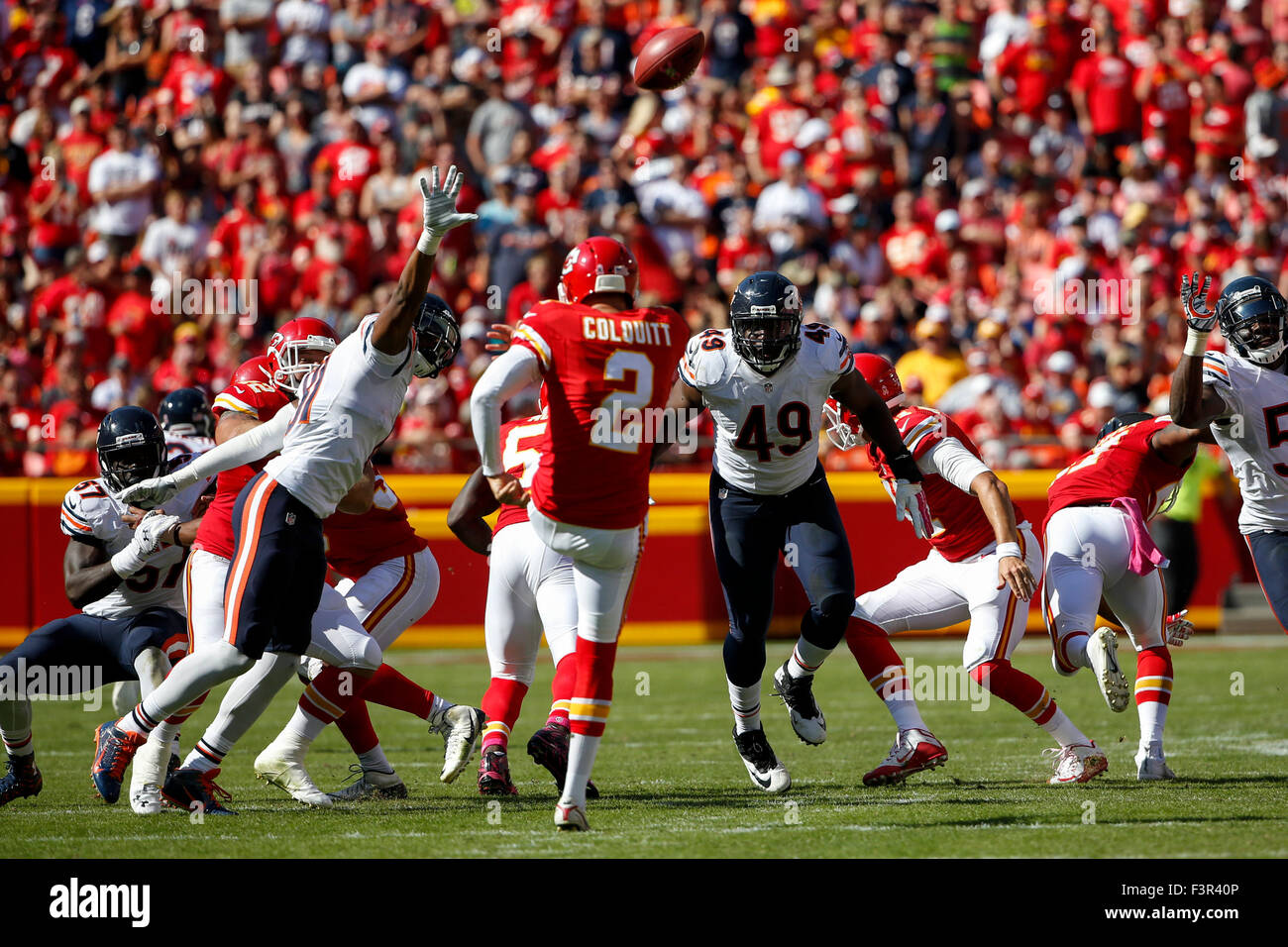 Arrowhead bears chicago chiefs city stadium hi-res stock photography ...