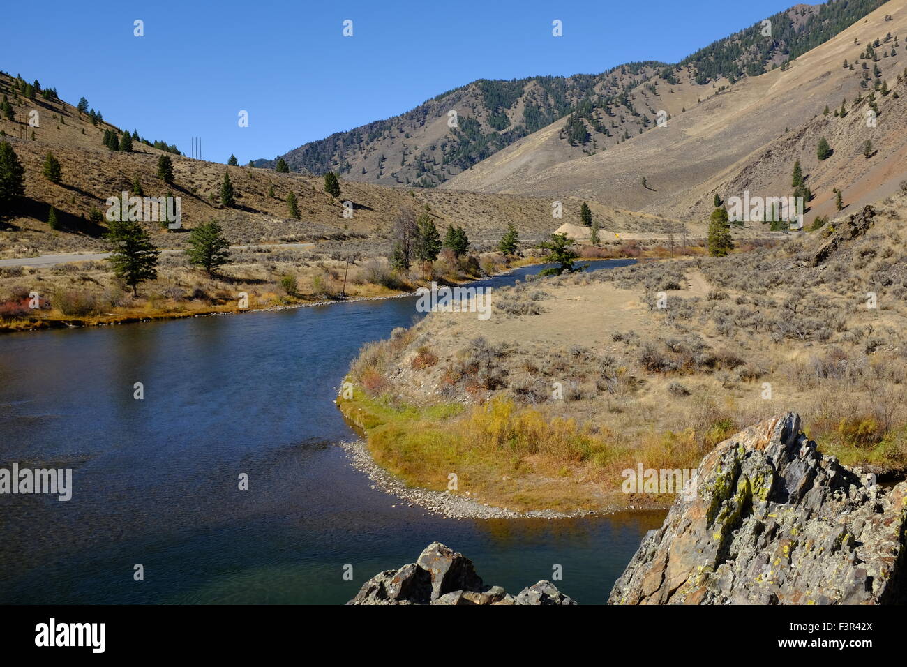 Salmon River in Idaho Stock Photo - Alamy