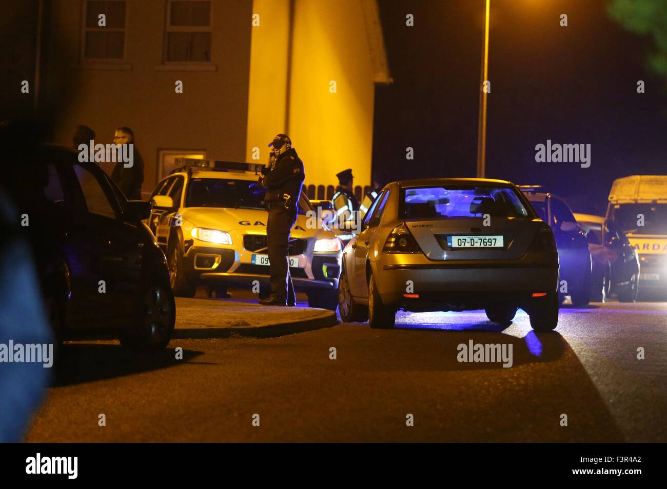 Omeath, Co. Louth, Ireland . 11th Oct, 2015. The scene in Omeath Co ...
