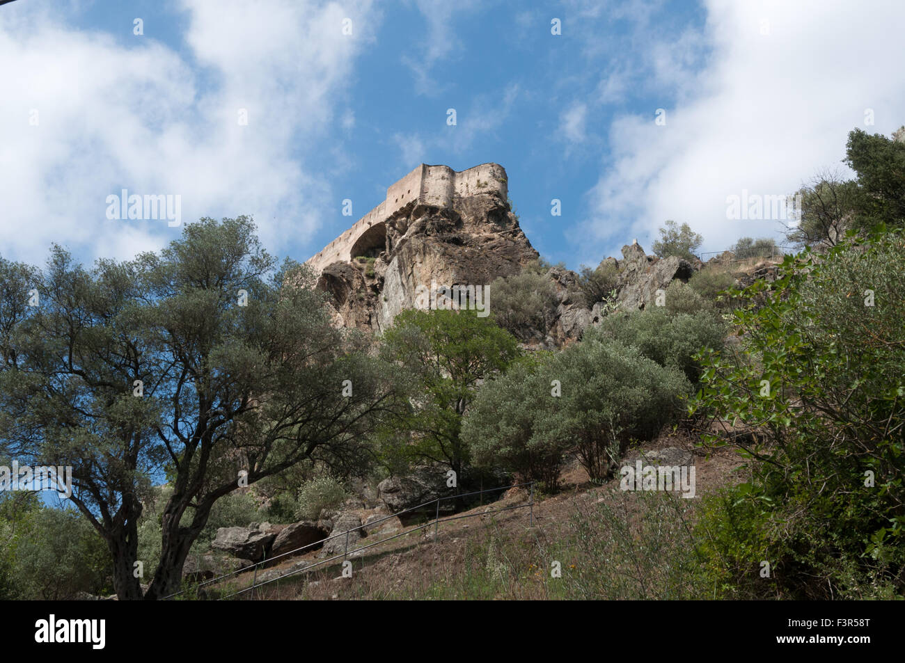 The Citadel, Corte, Corsica, France Stock Photo - Alamy