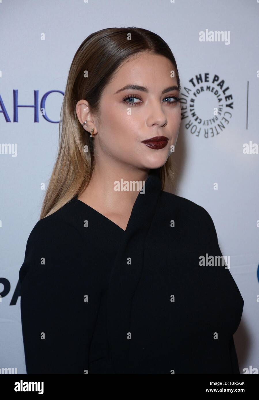 New York, NY, USA. 11th Oct, 2015. Ashley Benson at arrivals for ...