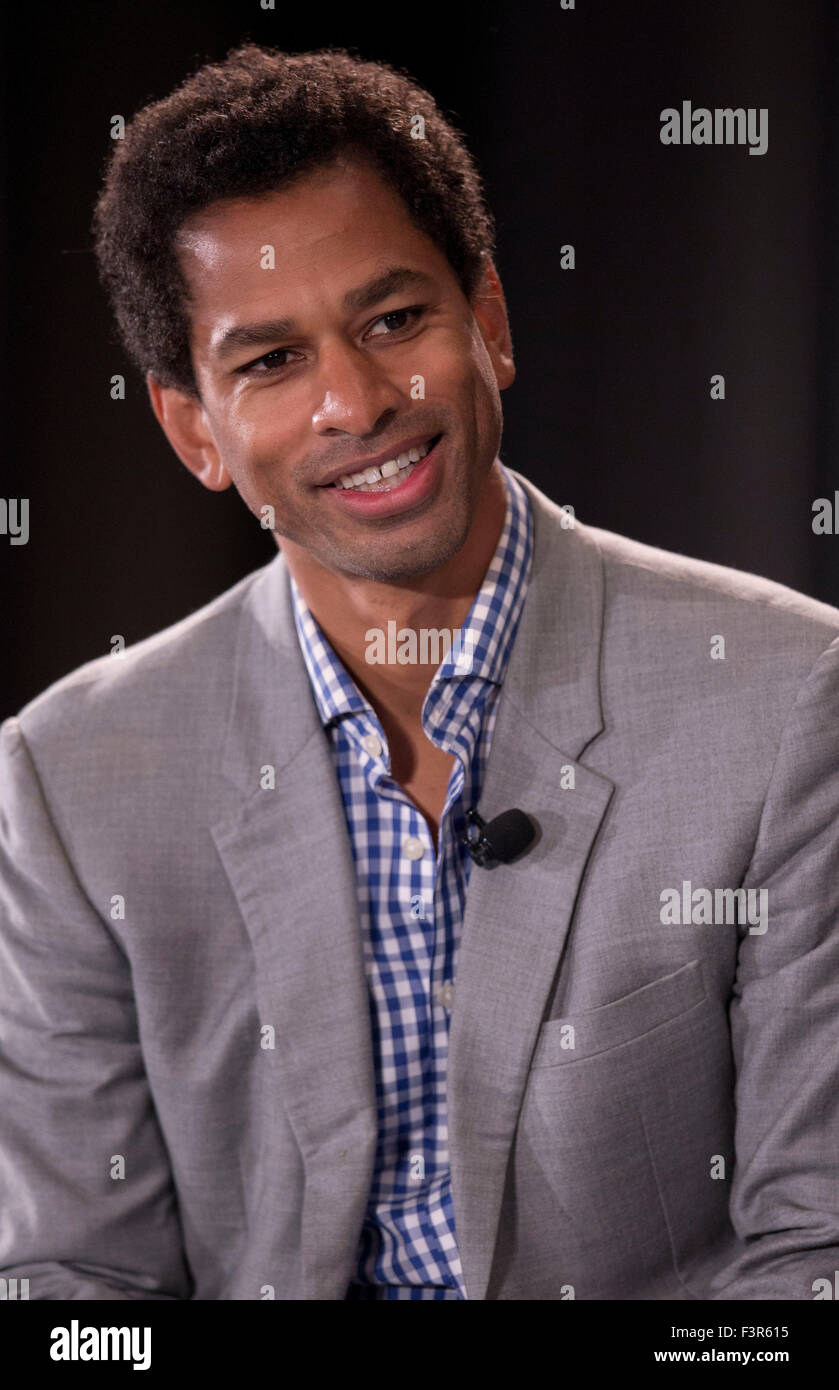 Los Angeles, California, USA. 10th Oct, 2015. Journalist TOURE ...