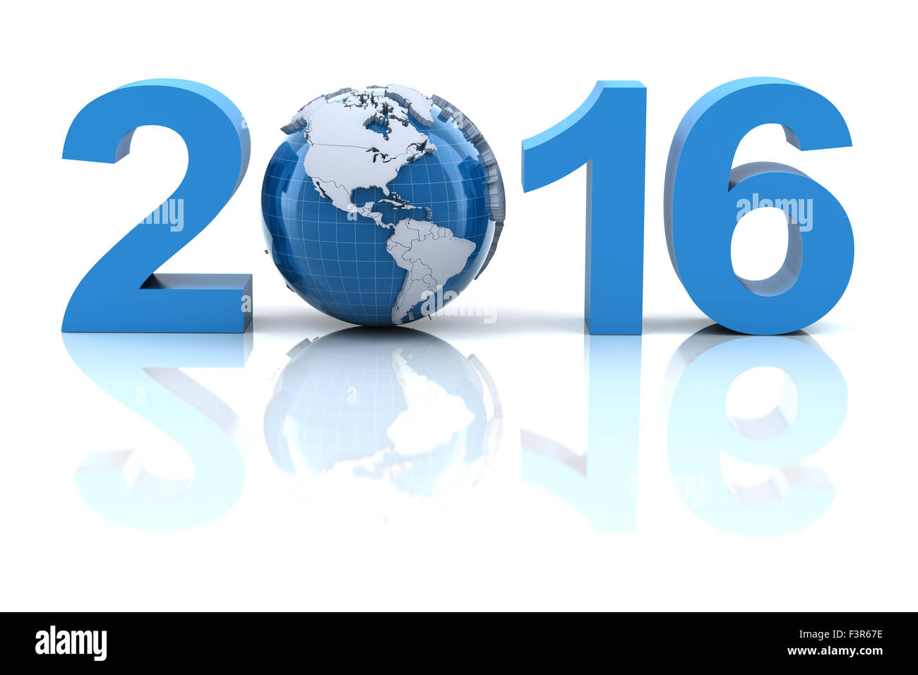 New year 2016 Cut Out Stock Images & Pictures - Alamy