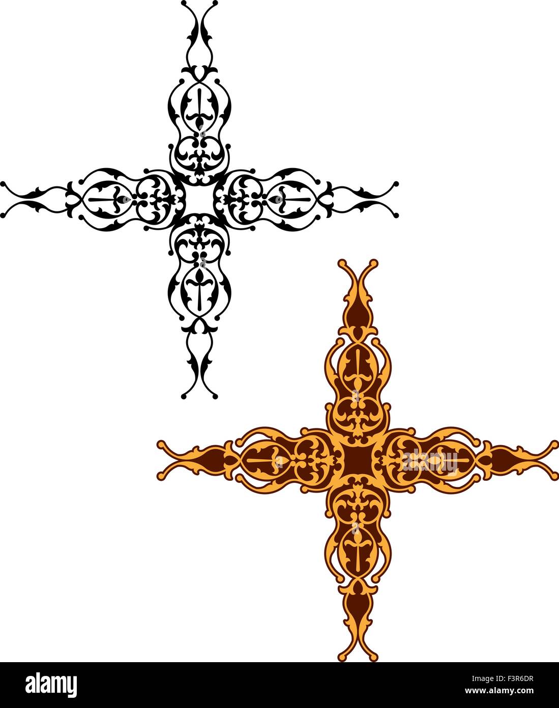 Christian Cross Design Vector Art Stock Vector Image & Art - Alamy