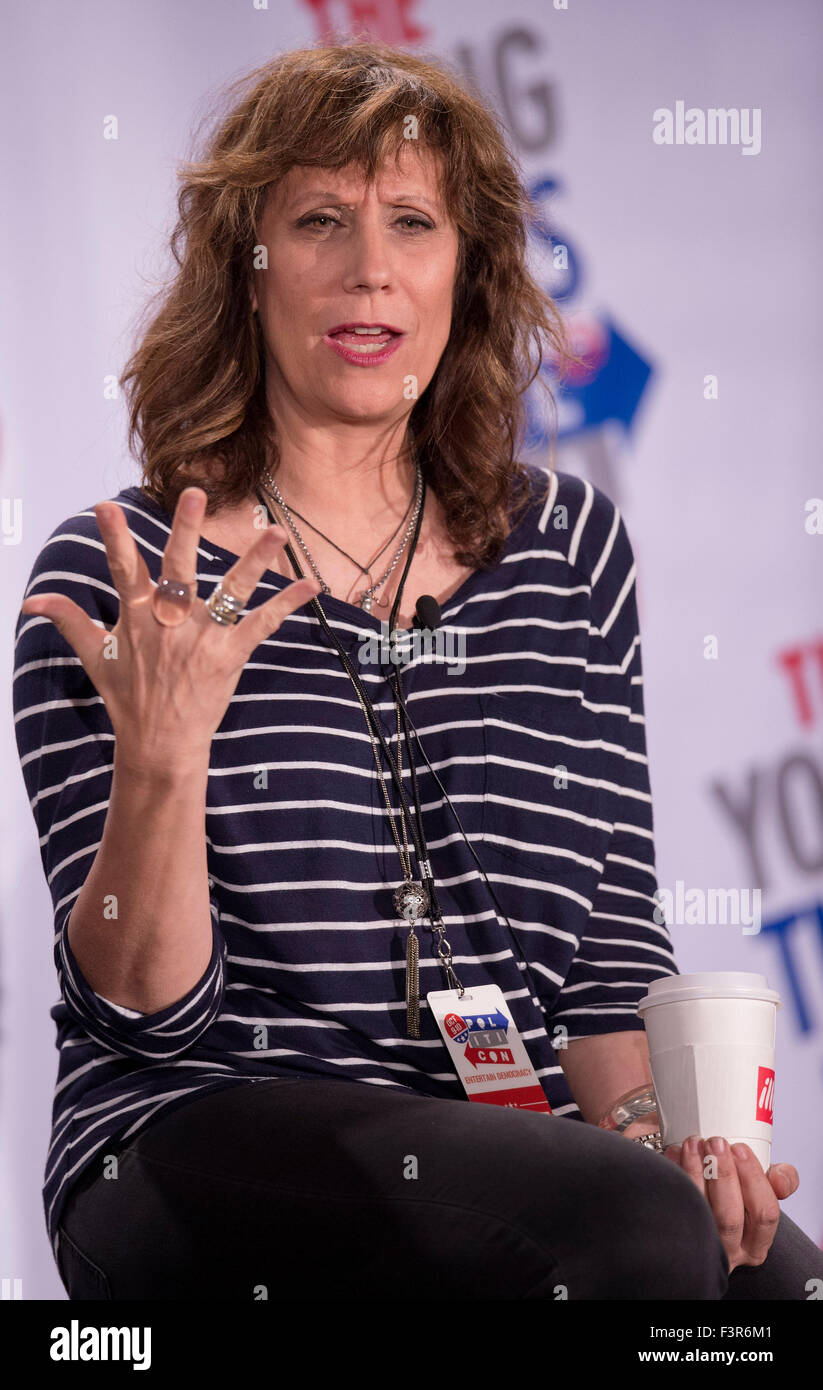 Los Angeles, California, USA. 10th Oct, 2015. LIZZ WINSTEAD, co-creator ...