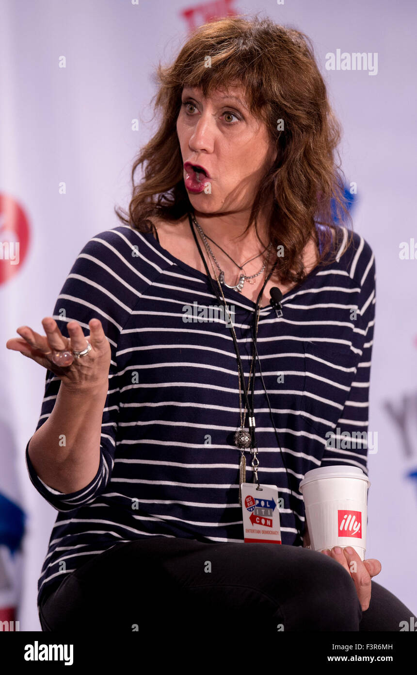 Los Angeles, California, USA. 10th Oct, 2015. LIZZ WINSTEAD, co-creator ...