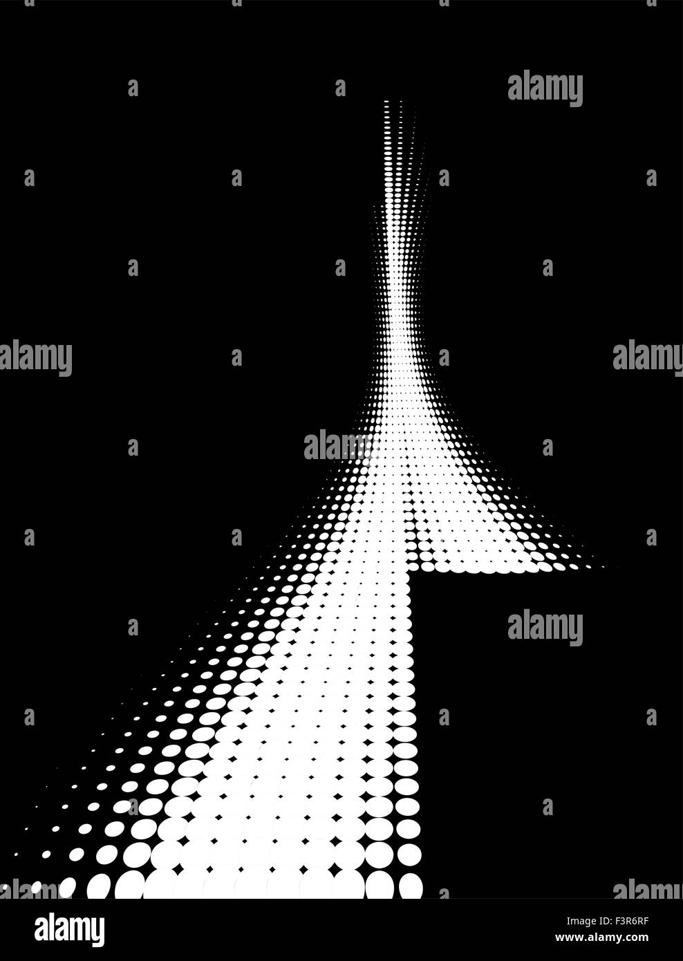Background Composition, Web Template (Halftone) Vector Art Stock Vector ...