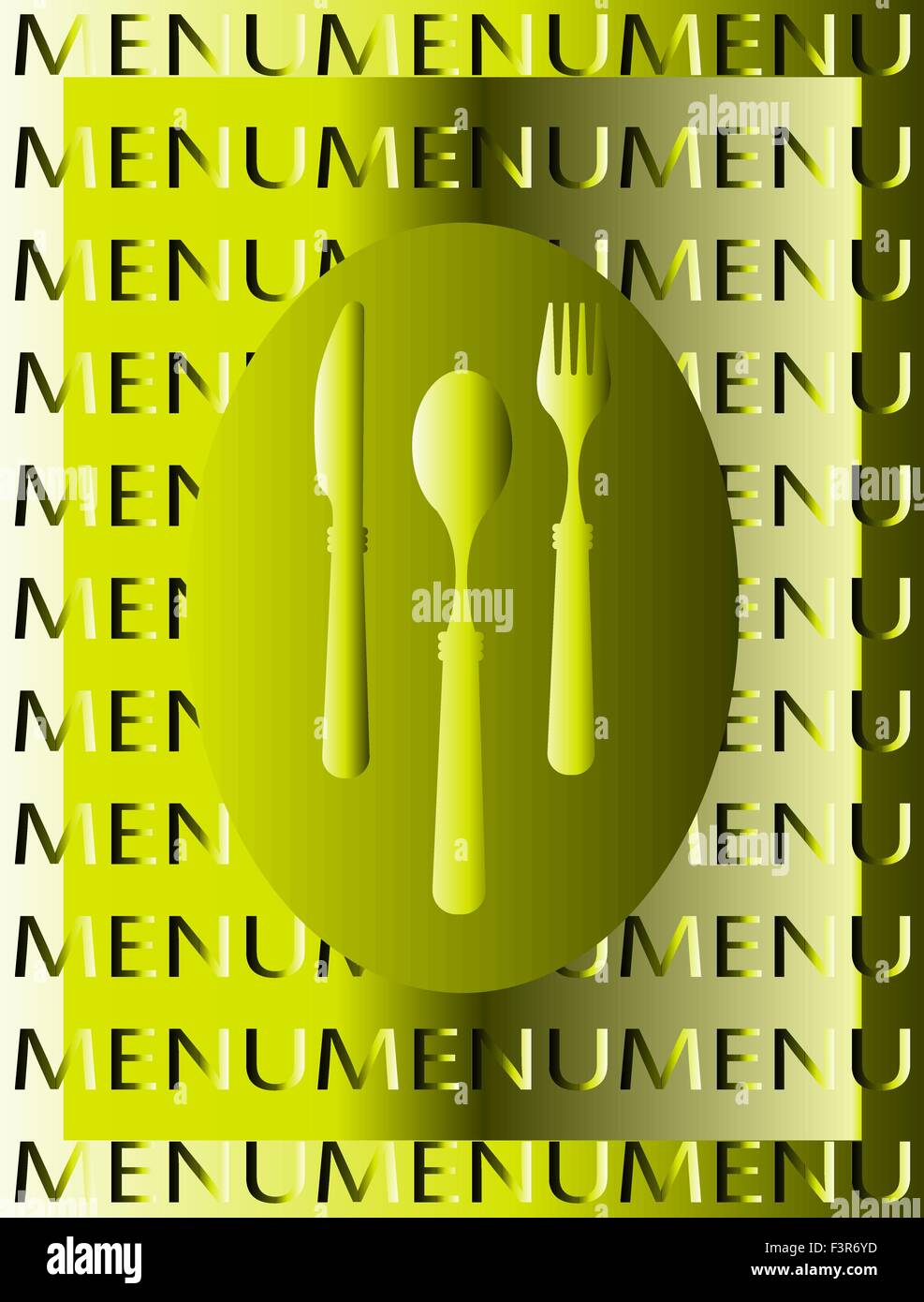 Menu Card Design Template Vector Art Stock Vector Image & Art - Alamy