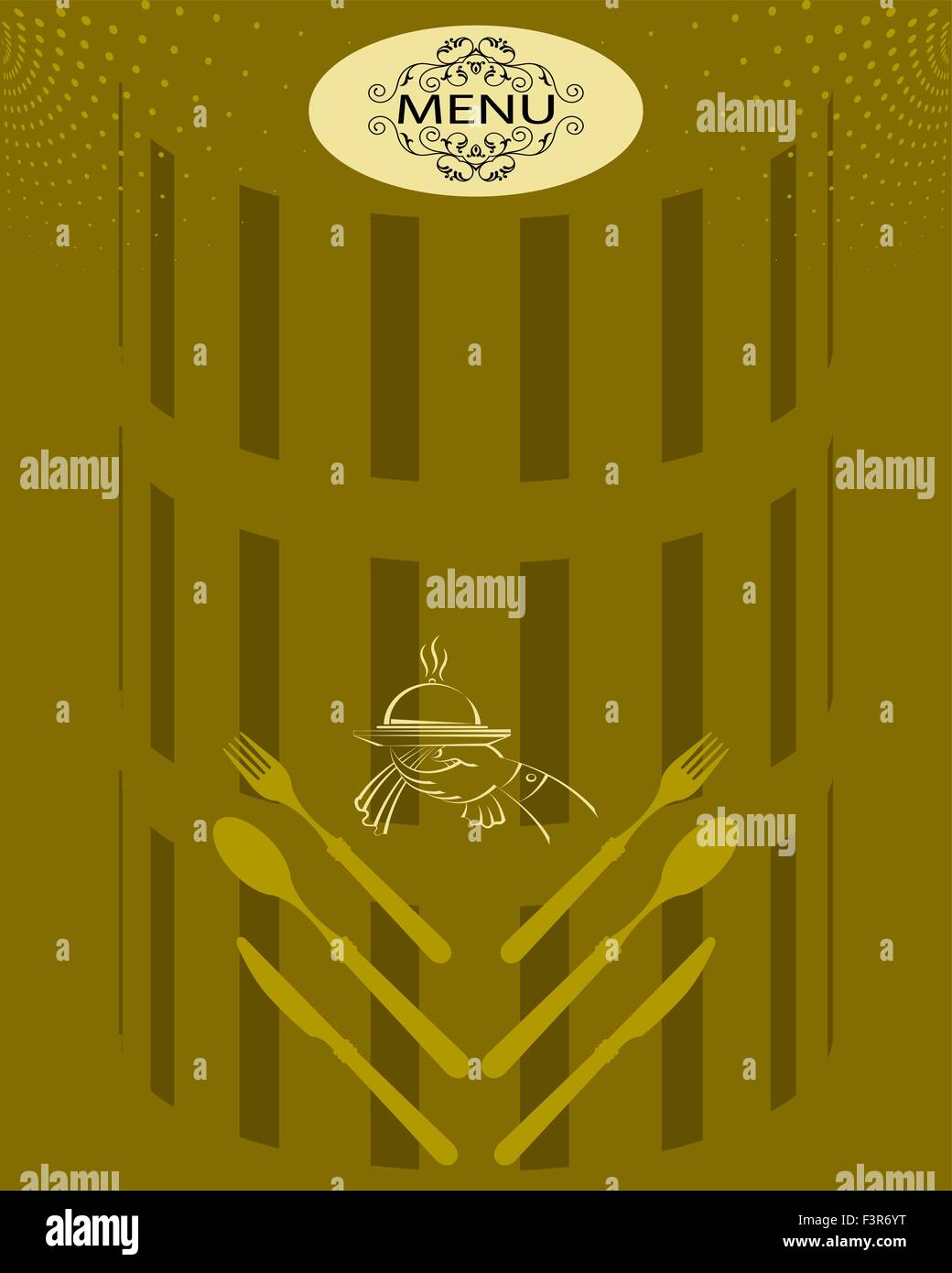 Menu Card Design Template Vector Art Stock Vector Image & Art - Alamy