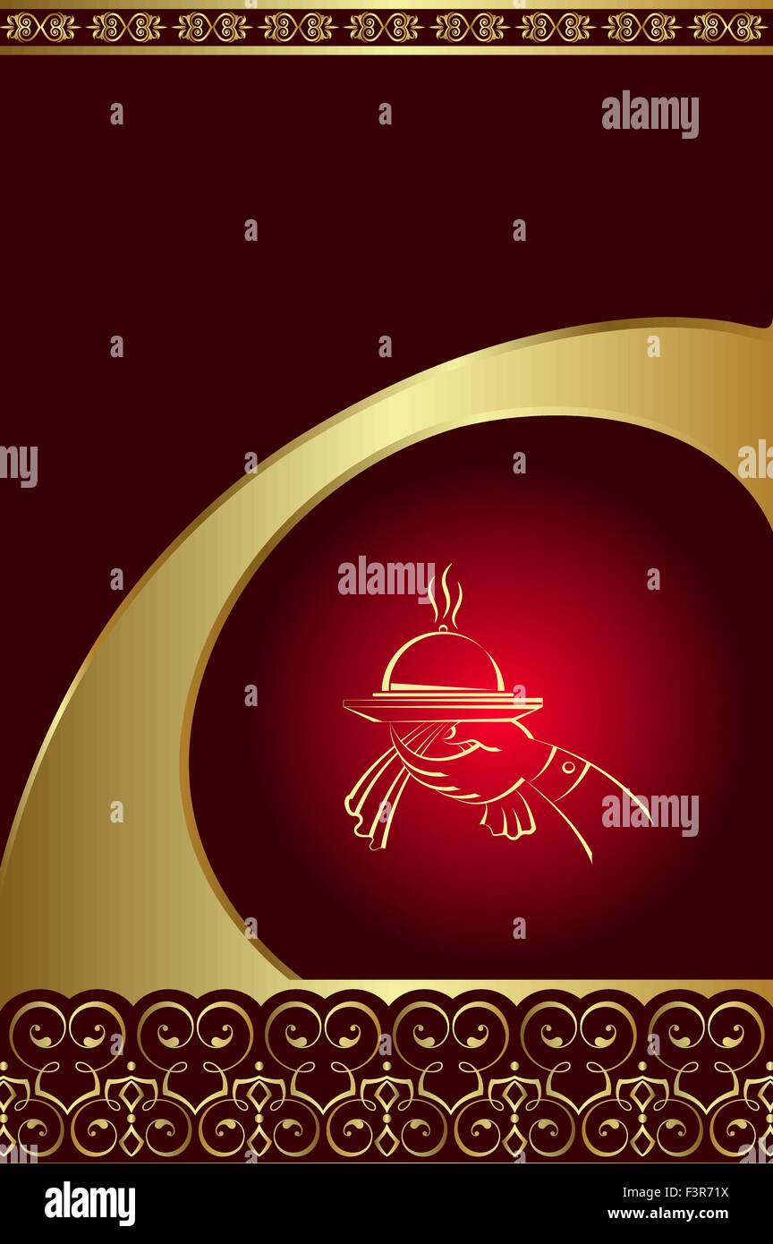 Menu Card Design Template Vector Art Stock Vector Image & Art - Alamy