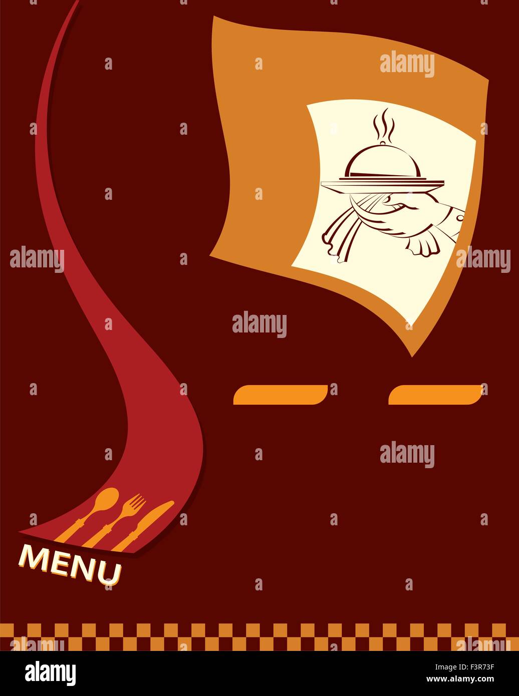 Menu Card Design Template Vector Art Stock Vector Image & Art - Alamy