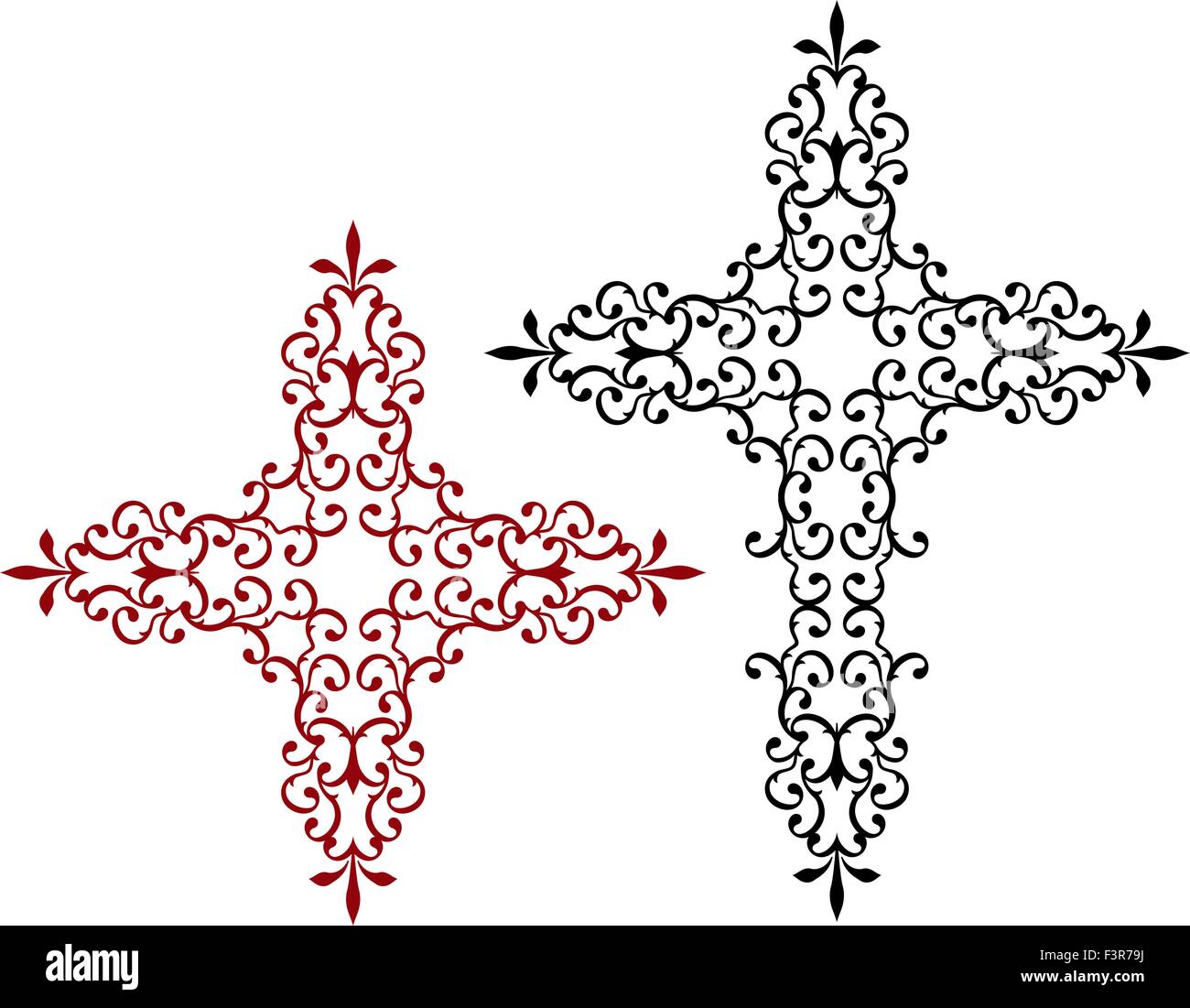 Christian Cross Design Vector Art Stock Vector Image & Art - Alamy