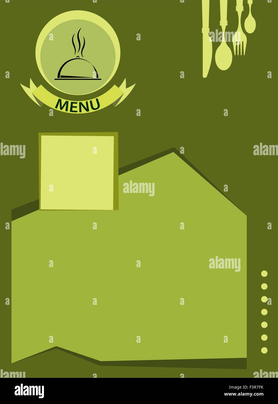 Menu Card Design Template Vector Art Stock Vector Image & Art - Alamy