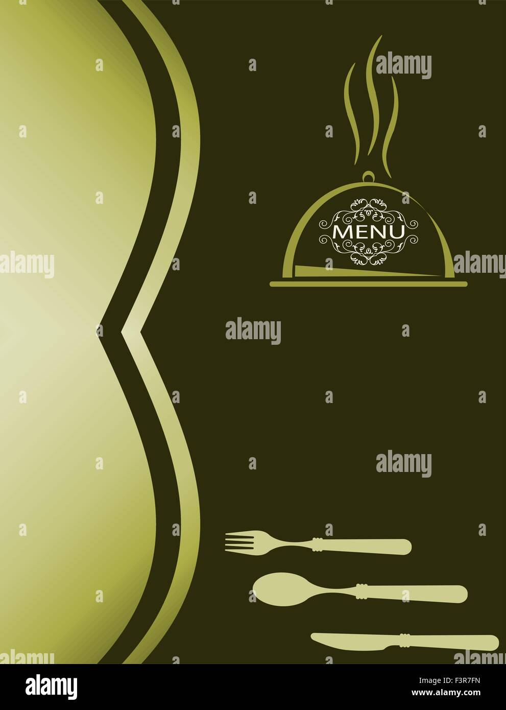 Menu Card Design Template Vector Art Stock Vector Image & Art - Alamy