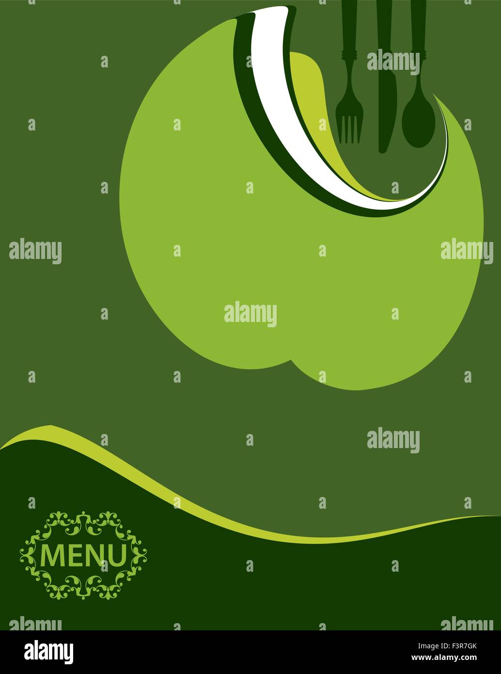 Menu Card Design Template Vector Art Stock Vector Image & Art - Alamy