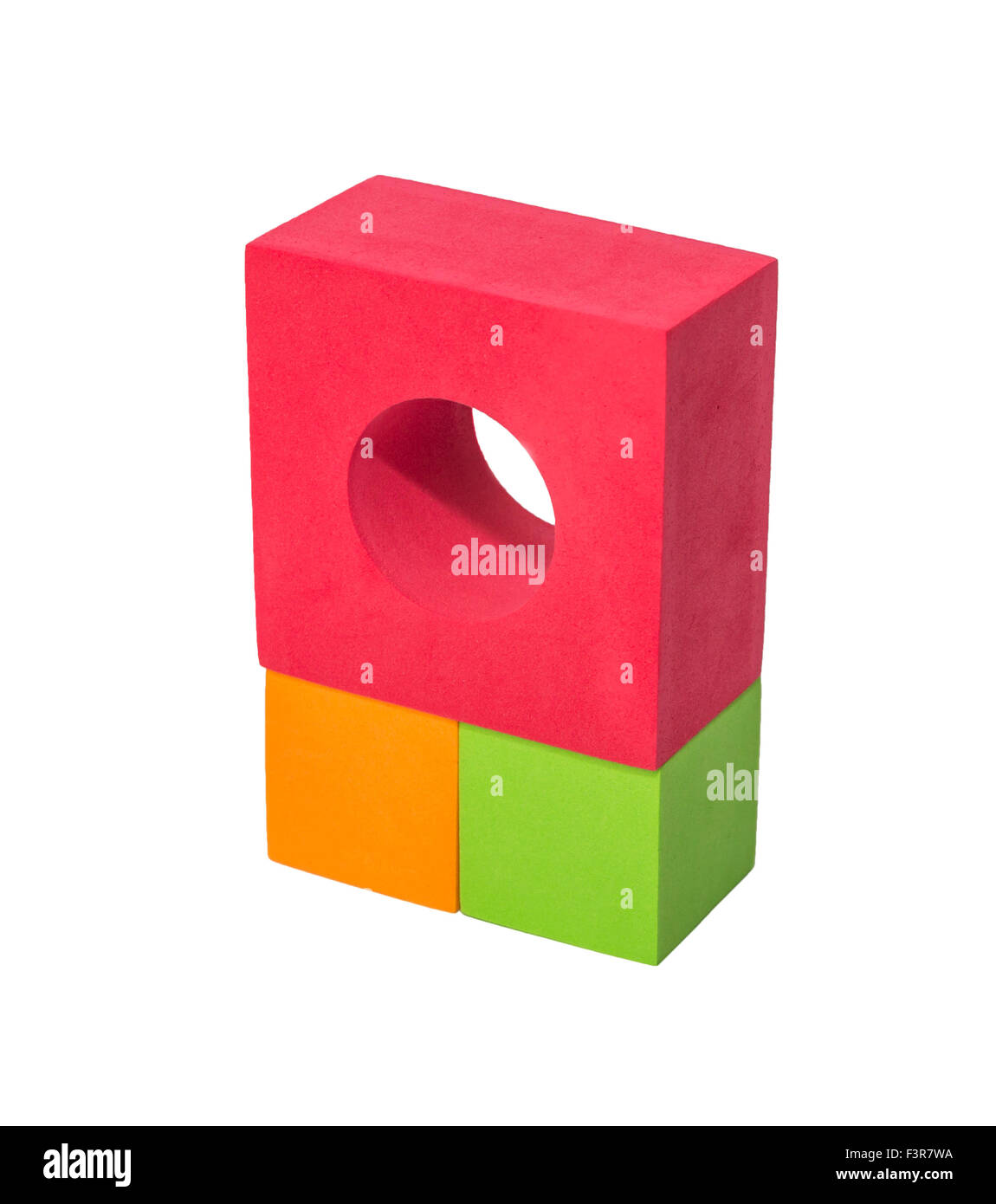 Colourful toy shape Stock Photo - Alamy