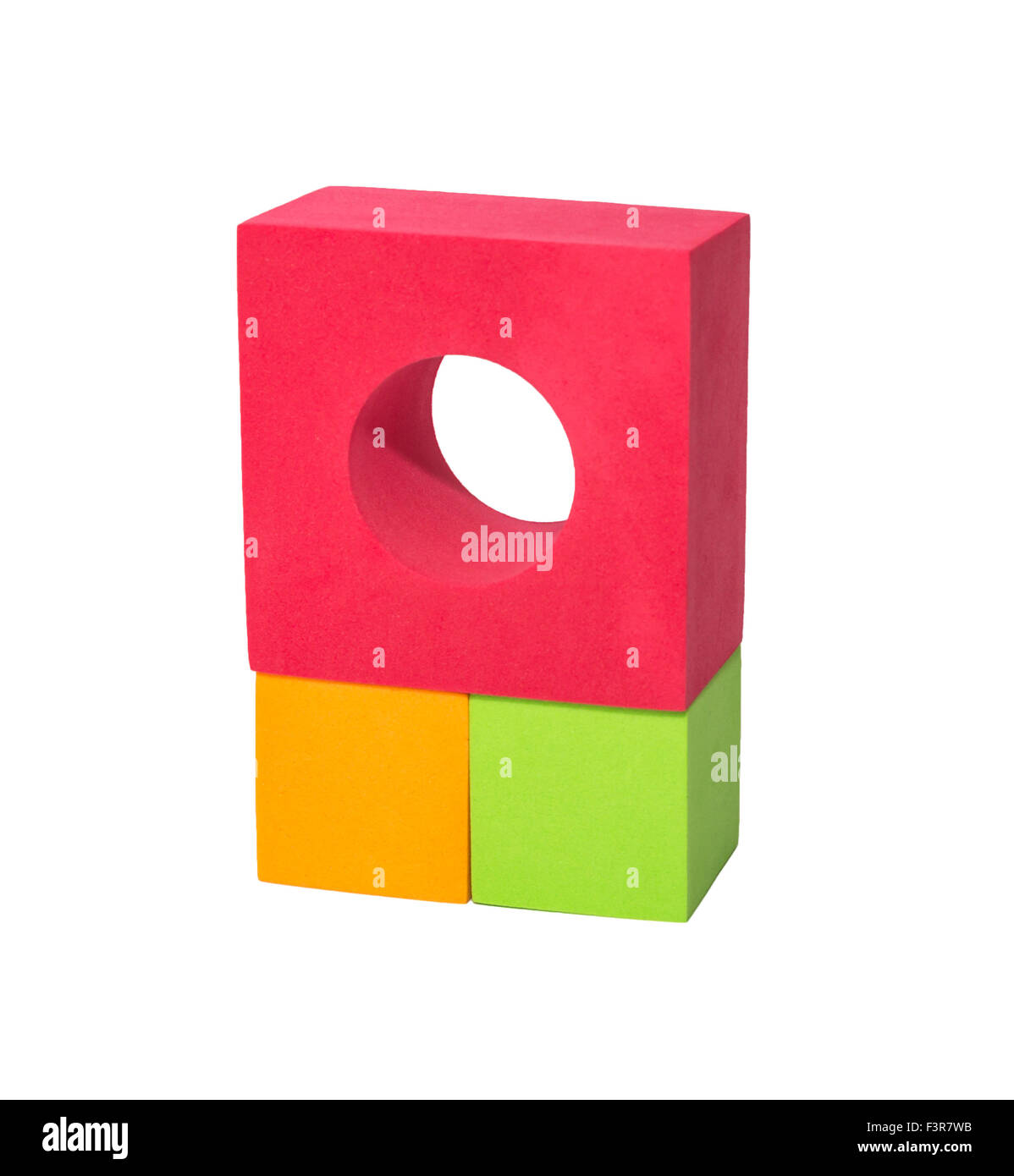 Colourful toy shape Stock Photo - Alamy