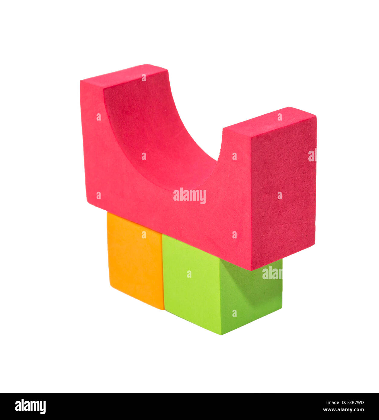 Colourful toy shape Stock Photo - Alamy