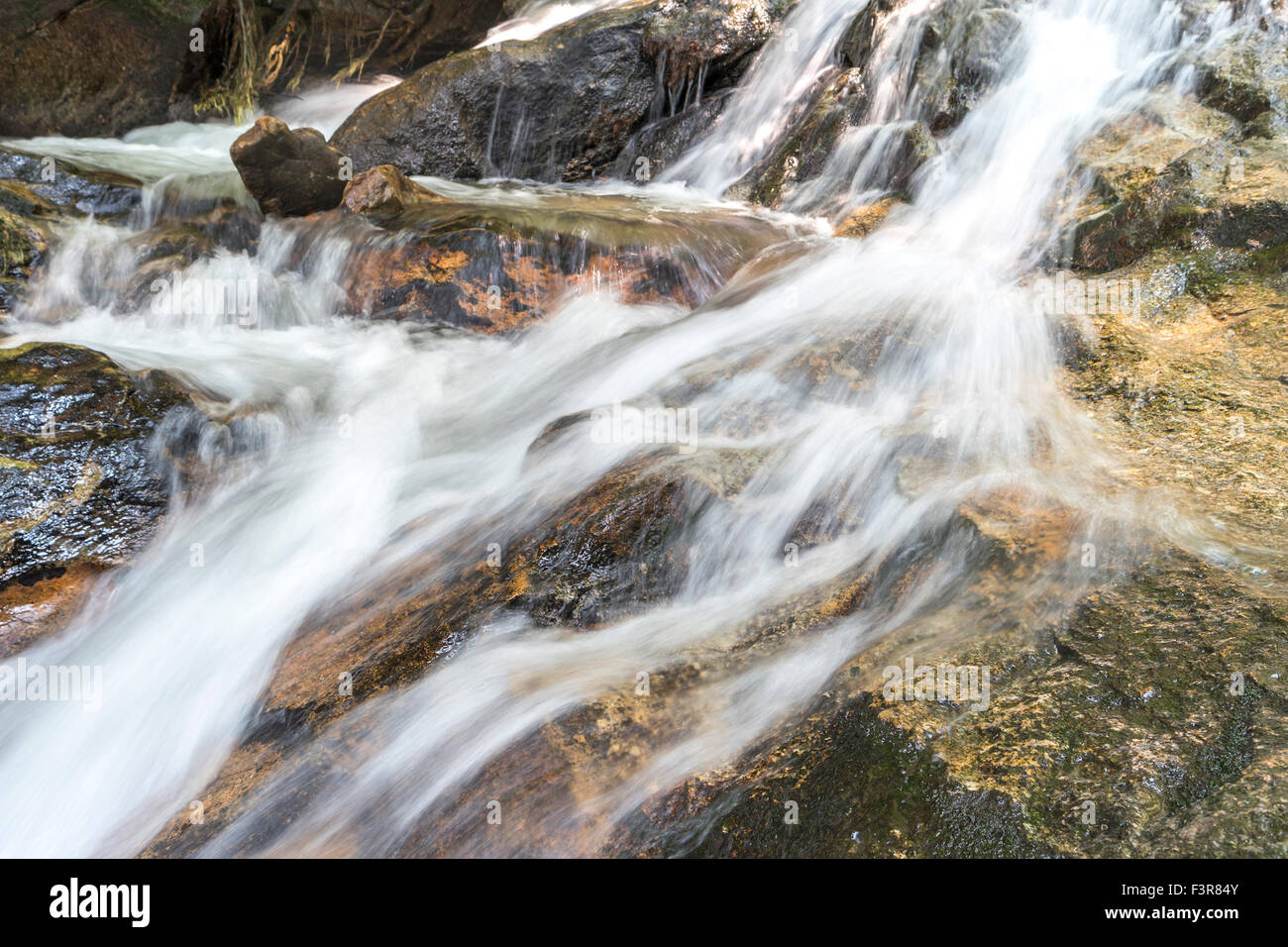 Waterfall close up Stock Photo - Alamy