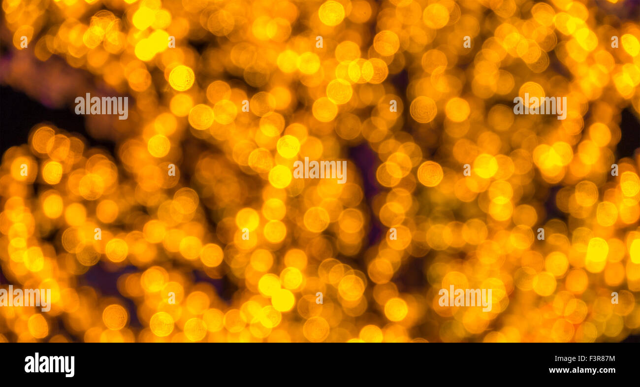 Abstract circular bokeh background of LED bulblight Stock Photo - Alamy
