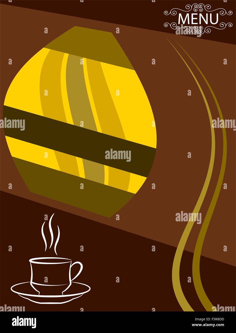 Coffee Menu Card Design Template Vector Art Stock Vector Image & Art ...