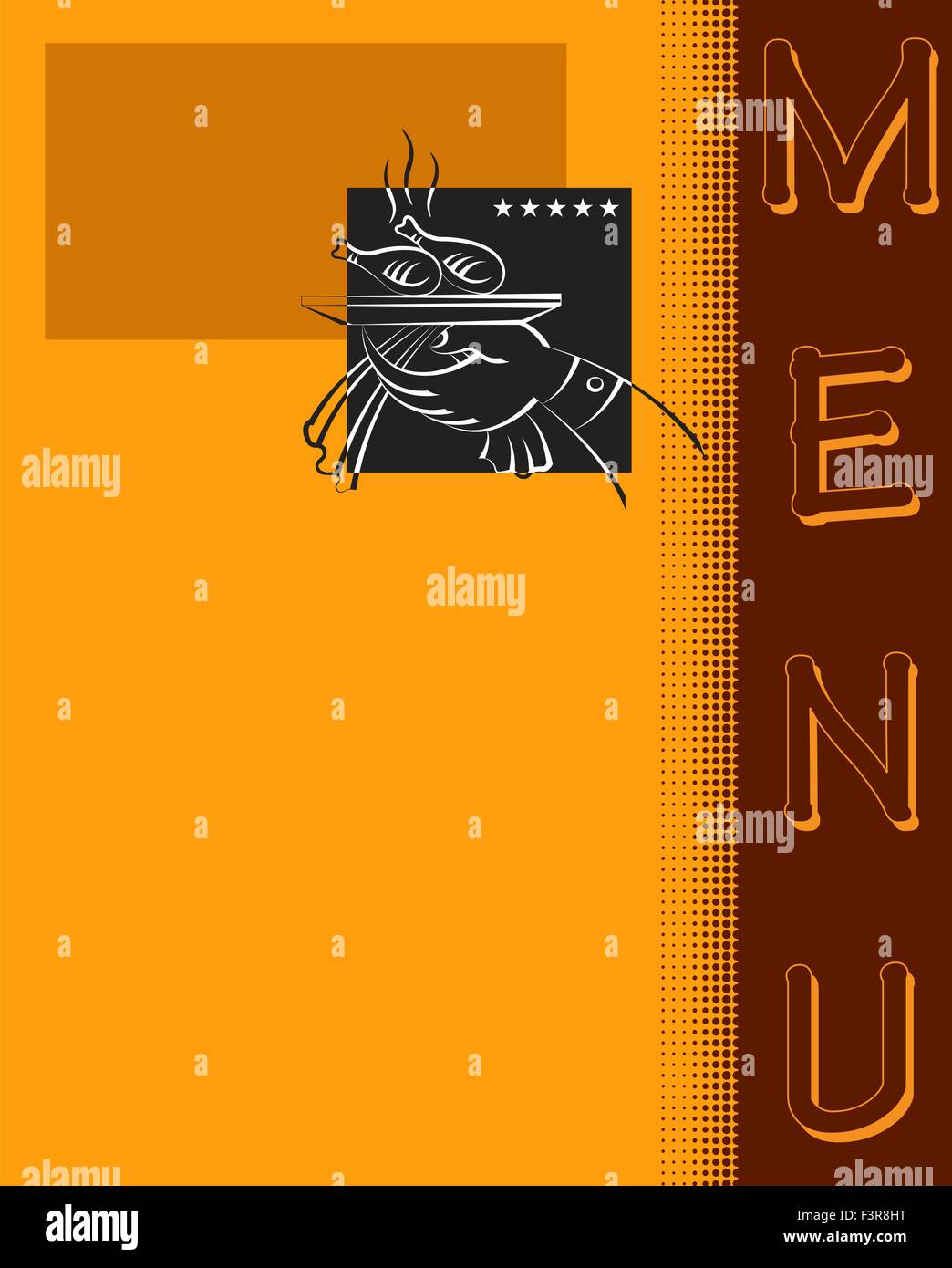 Menu Card Design Template Vector Art Stock Vector Image & Art - Alamy