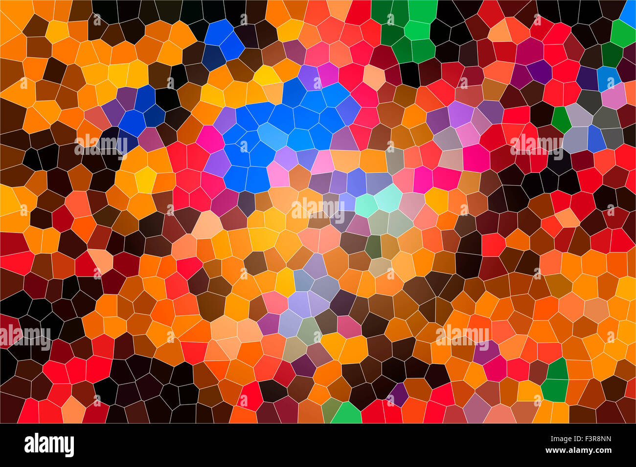 Abstract circular bokeh background of LED bulblight Stock Photo - Alamy