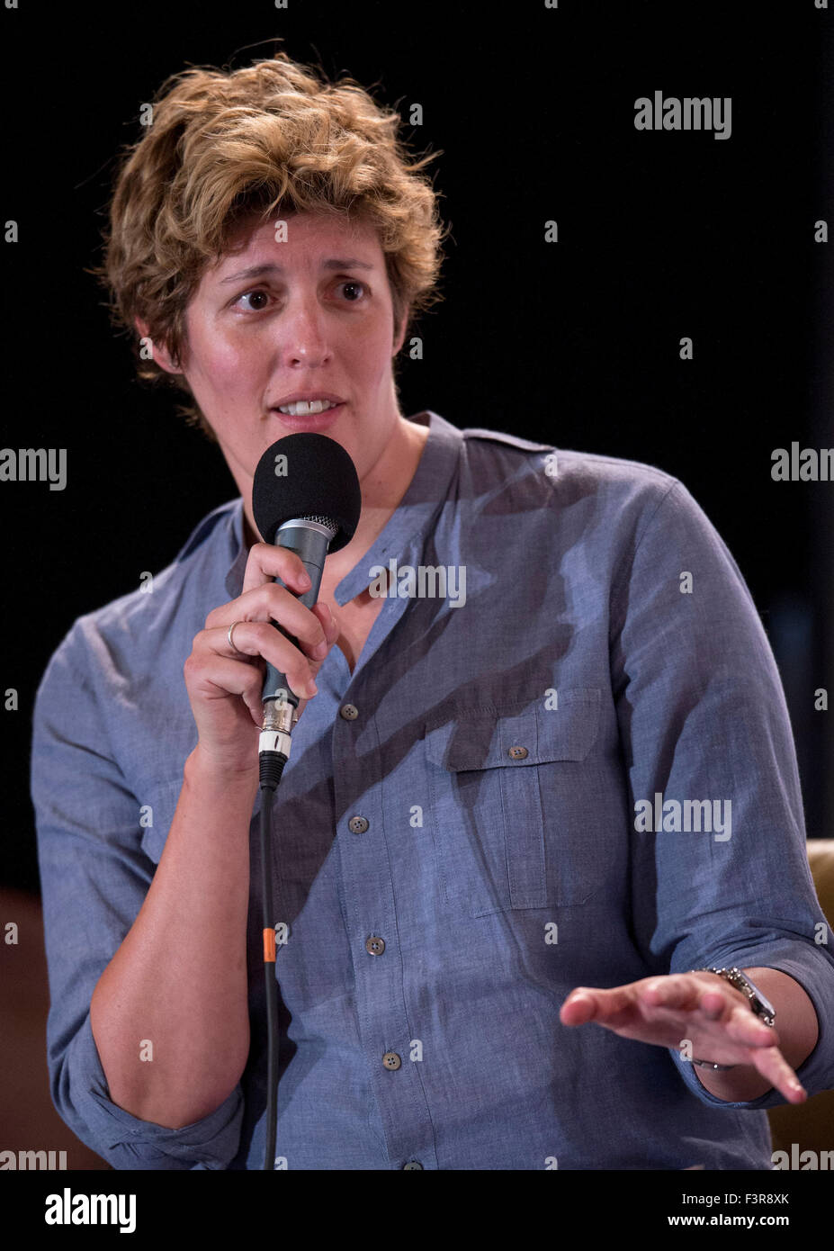 Los Angeles, California, USA. 10th Oct, 2015. CNN political commentator ...