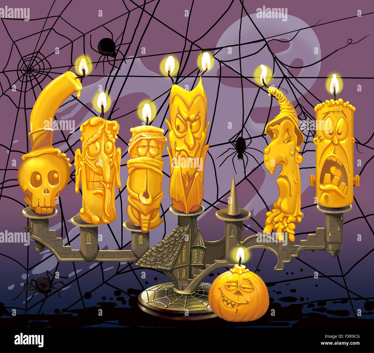 Ghost in form fire hi-res stock photography and images - Alamy