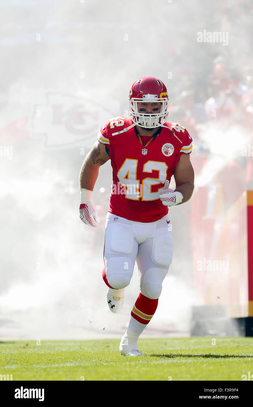 Kansas City, MO, USA. 11th Oct, 2015. Kansas City Chiefs fullback ...