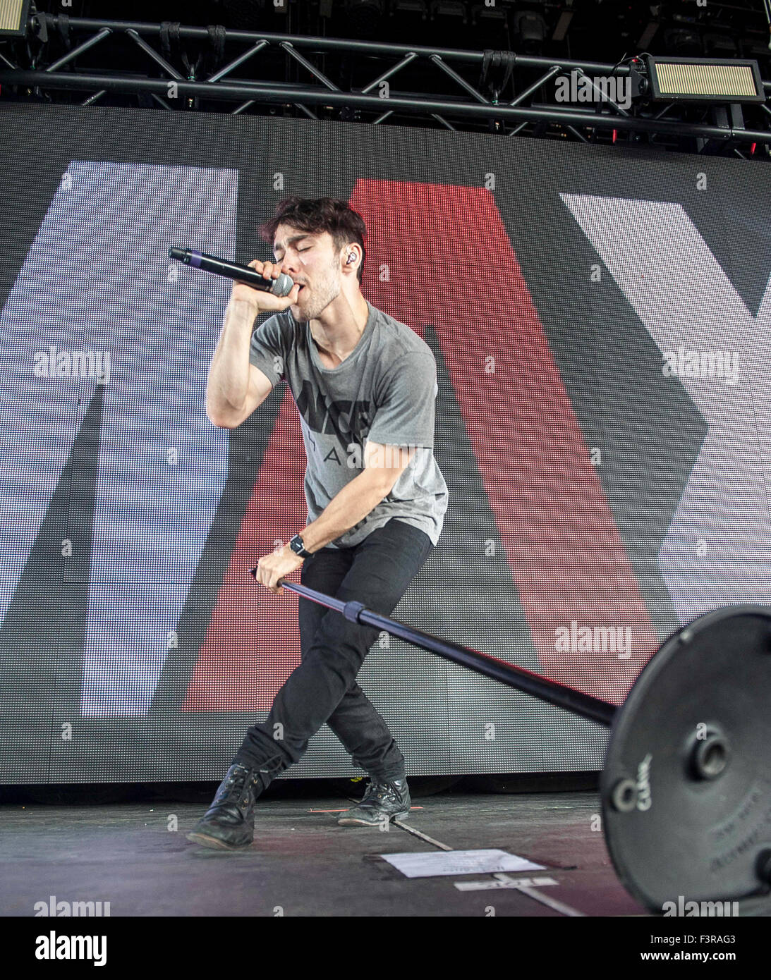 Jul 18, 2015 - Raleigh, North Carolina; USA - Singer MAX SCHNEIDER ...