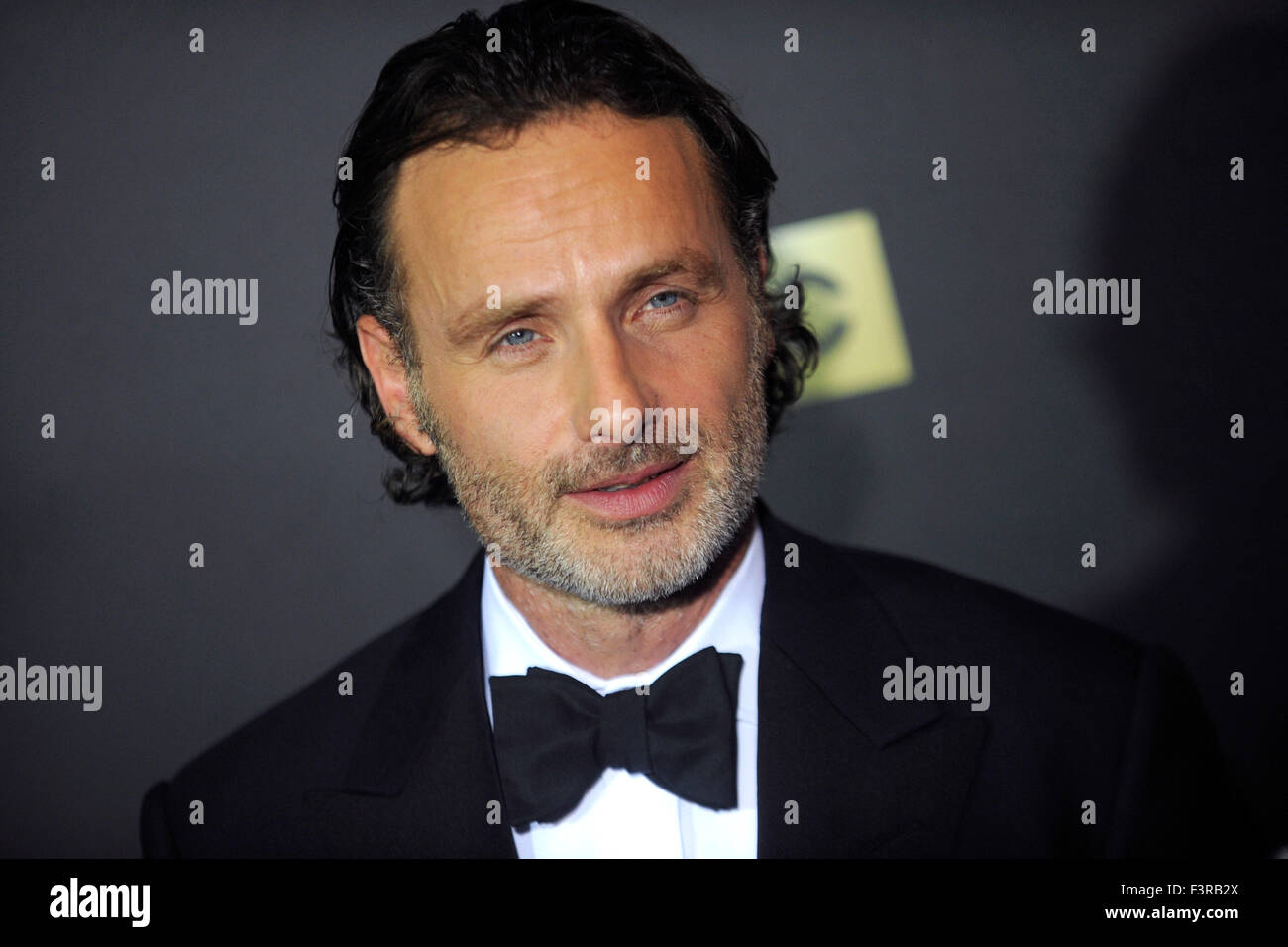 New York City. 9th Oct, 2015. Andrew Lincoln attends AMC's 'The Walking ...