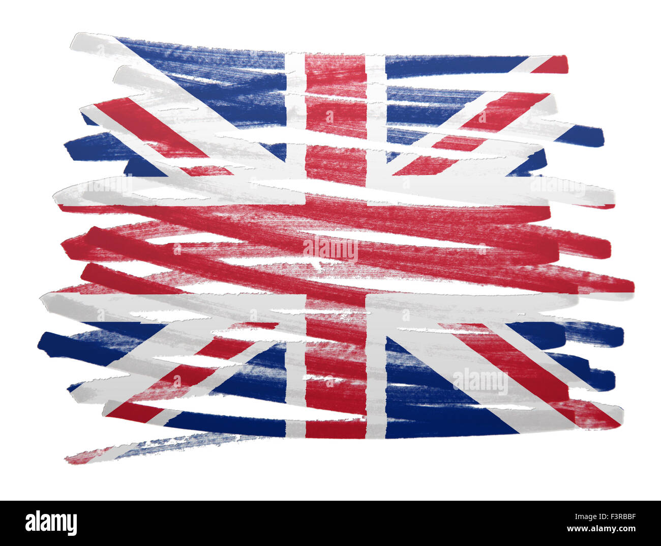 Map of uk flag hi-res stock photography and images - Alamy