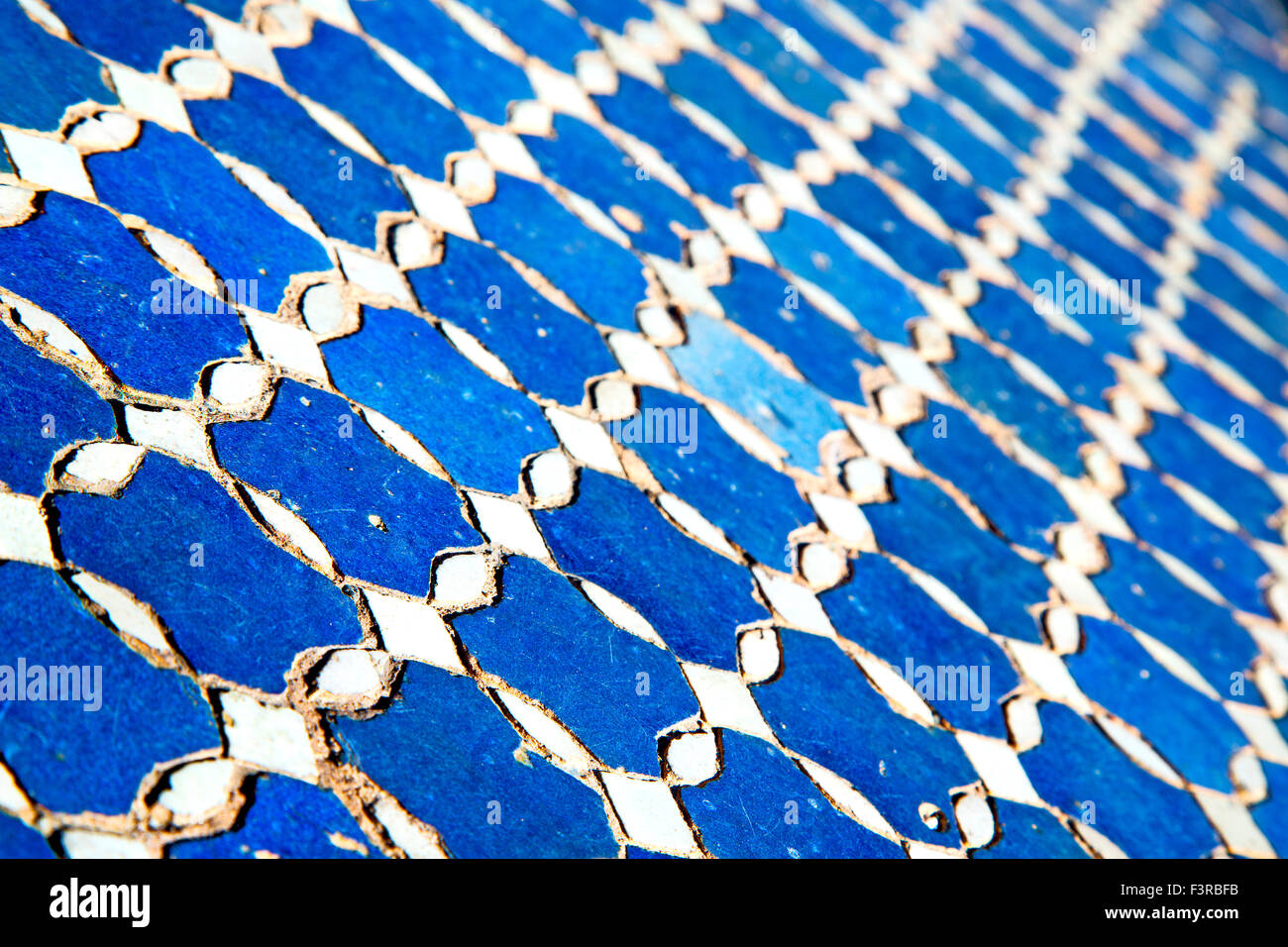 abstract morocco in africa tile the colorated pavement background ...