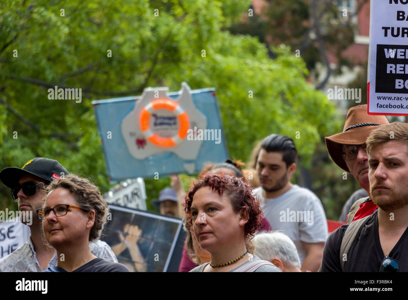 Asylum protest melbourne hi-res stock photography and images - Alamy