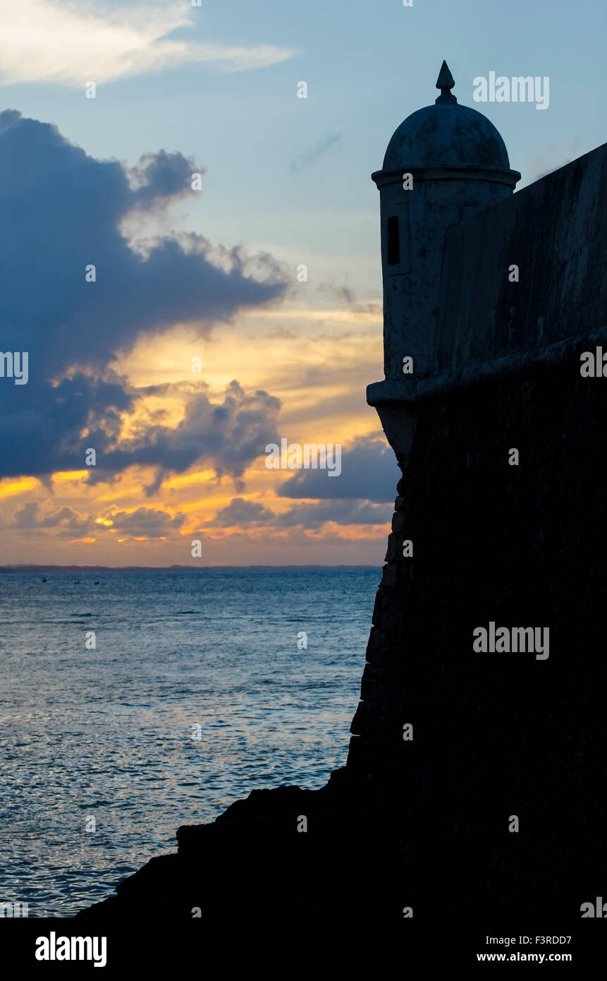 Santa maria fort in sunset hi-res stock photography and images - Alamy