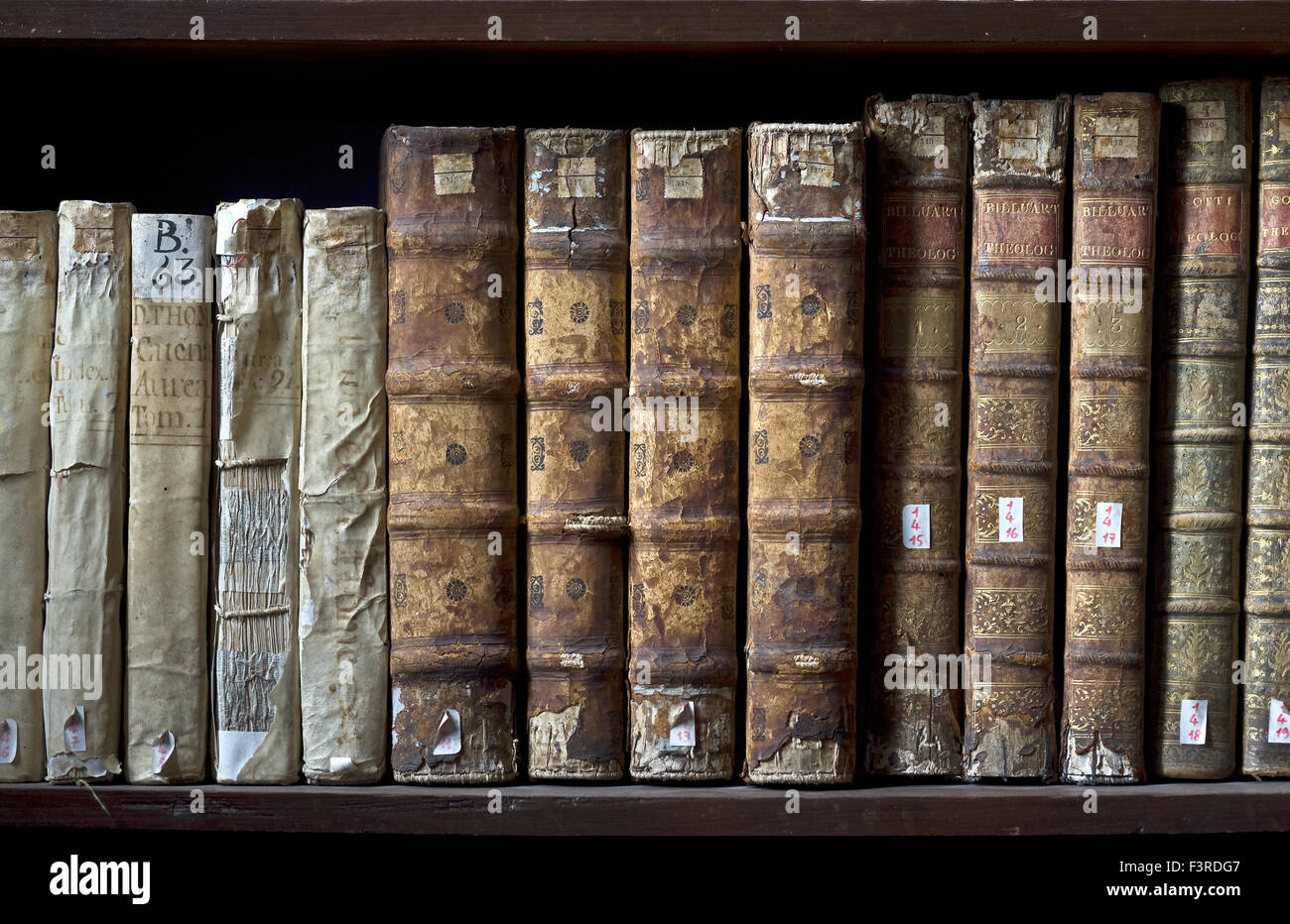 Books in the Ricoleta Library in Arequipa, Peru Stock Photo - Alamy