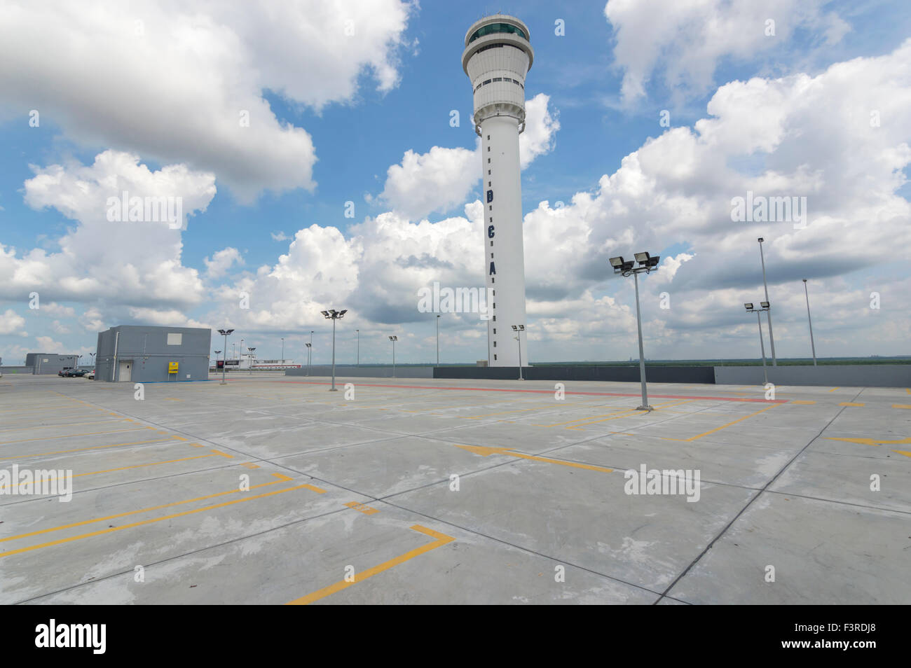 Parking lot air control tower hi-res stock photography and images - Alamy