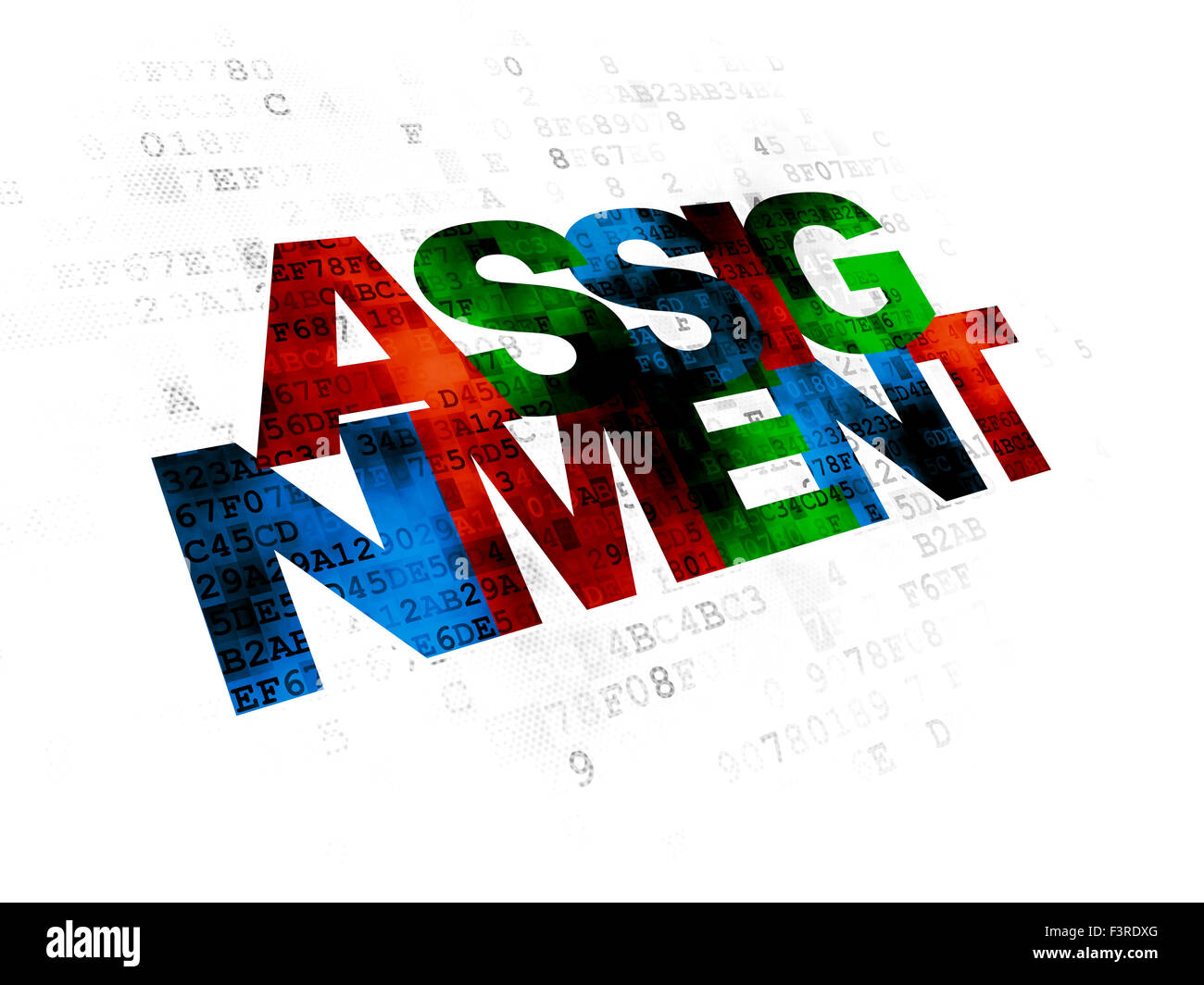 Law concept: Assignment on Digital background Stock Photo - Alamy
