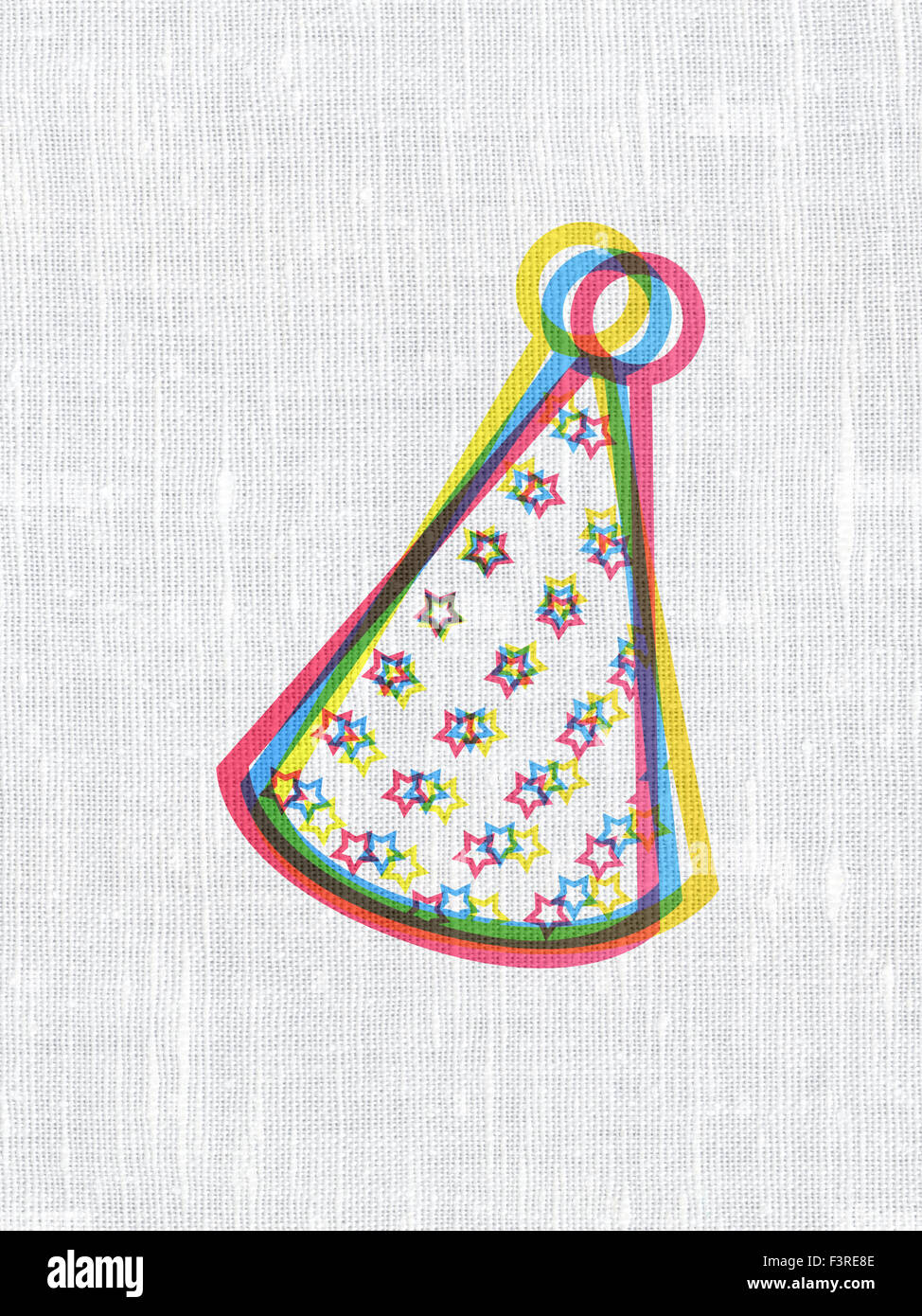 Entertainment, concept: Party Hat on fabric texture background Stock ...