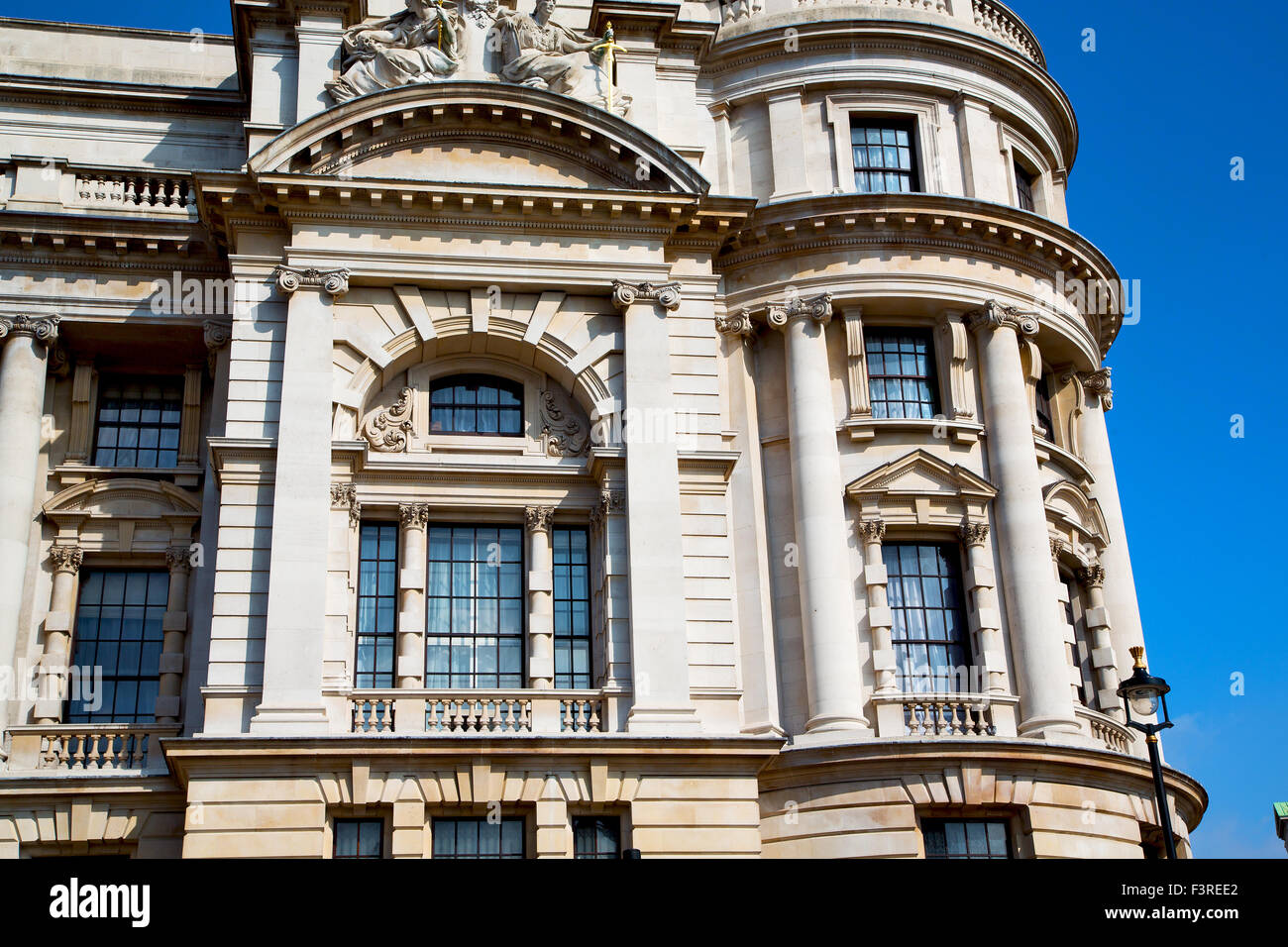 old architecture in england london europe wall and history Stock Photo ...