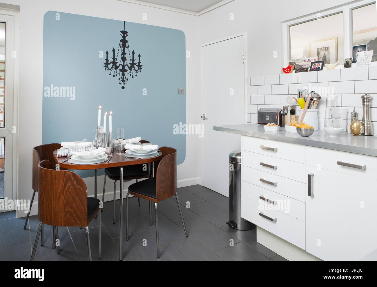 Kitchen diner hi-res stock photography and images - Alamy