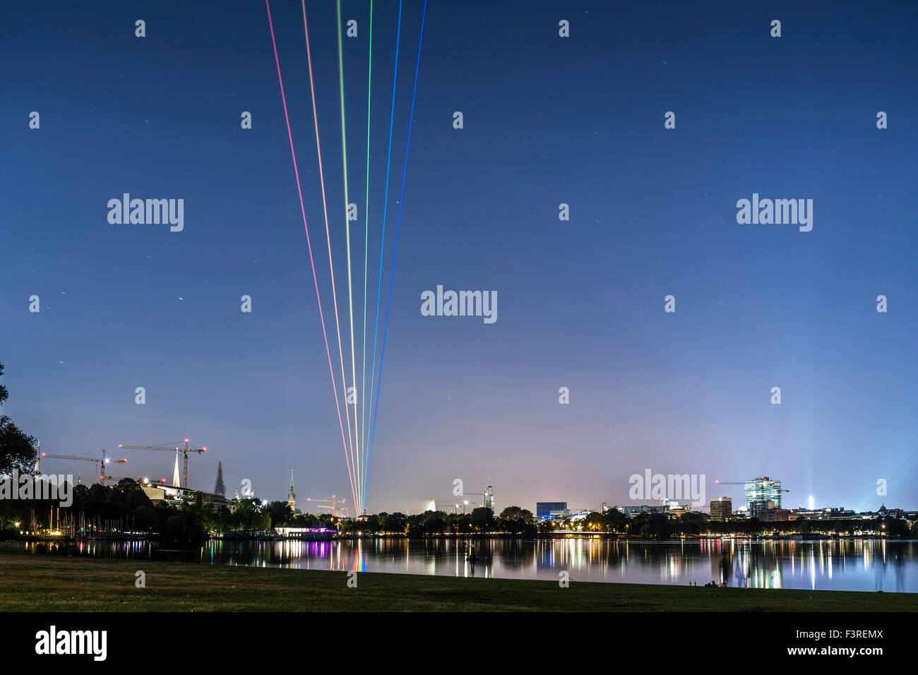 Laser lighting display hi-res stock photography and images - Alamy