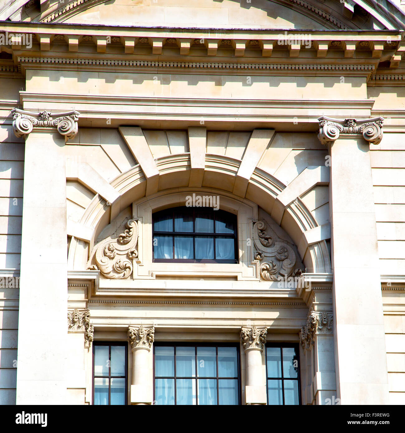 old architecture in england london europe wall and history Stock Photo ...