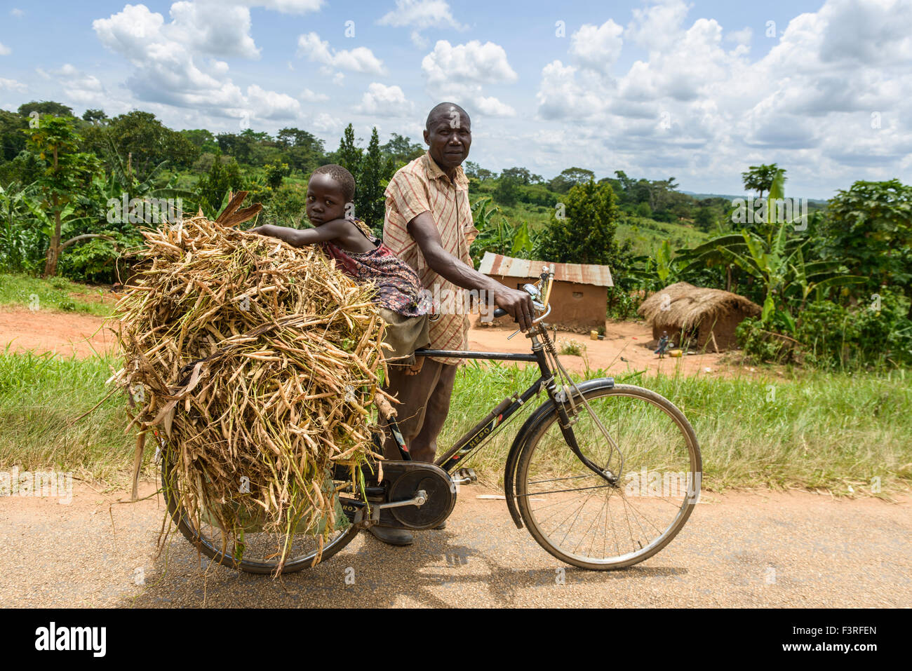 African Village Bicycle High Resolution Stock Photography and Images ...