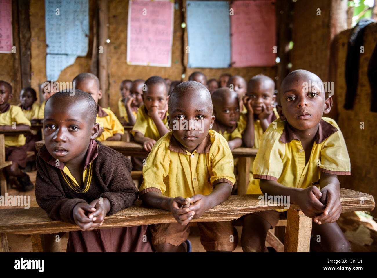 Rural school, Western Uganda, Africa Stock Photo - Alamy