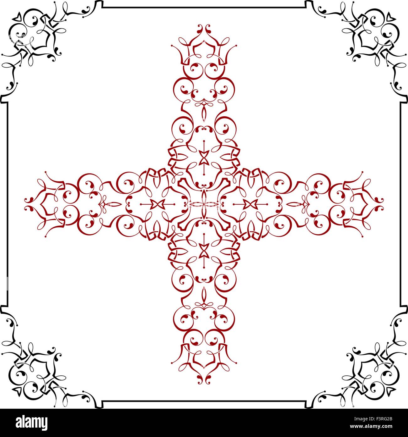Christian Cross Design Vector Art Stock Vector Image & Art - Alamy